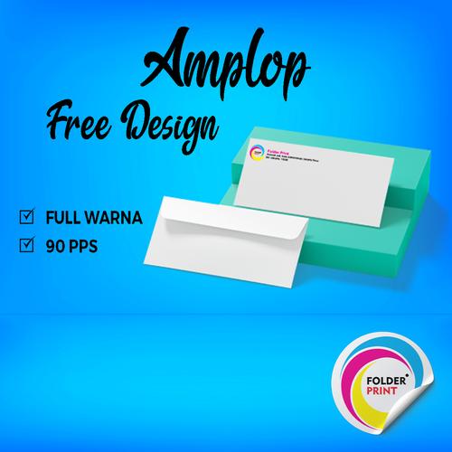 Jual Cetak Amplop Kop Surat Custom 11x23 Cm Putih - Jakarta Timur ...