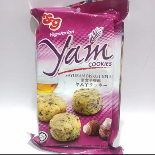 Jual SG Yam Cookies 150g / Biskuit Keladi Talas 150g / SG Biskuit Talas ...