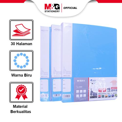 Jual M & G File Map A4 30/40/60/80/100 Halaman Display Book Expanding Map - 30 Halaman 75C ...