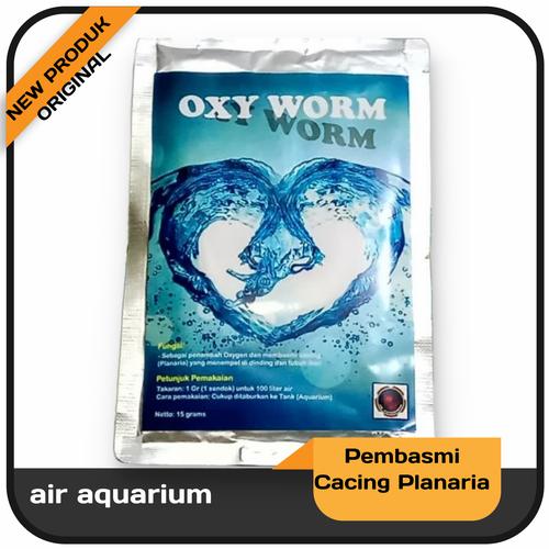 Jual OXY WORM OBAT PEMBASMI ANTI PARASIT CACING PLANARIA AQUARIUM ...