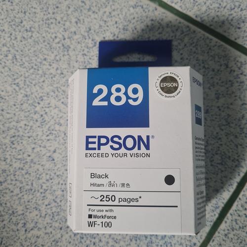 Jual Tinta Catridge Epson 289 Black + 290 Colour Original for WF100 ...
