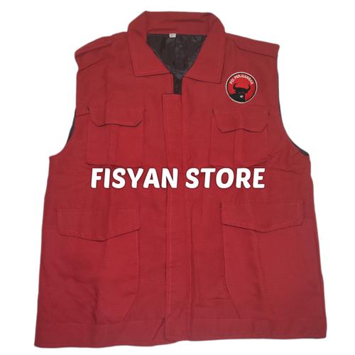 Jual Rompi Partai Demokrasi Indonesia Perjuangan | Rompi PDIP - Merah ...