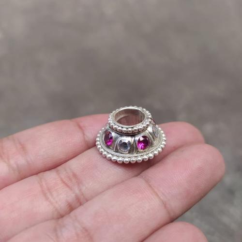 Jual Mendak Keris Perak Mata Yakut Biru Merah - Kab. Sukoharjo ...