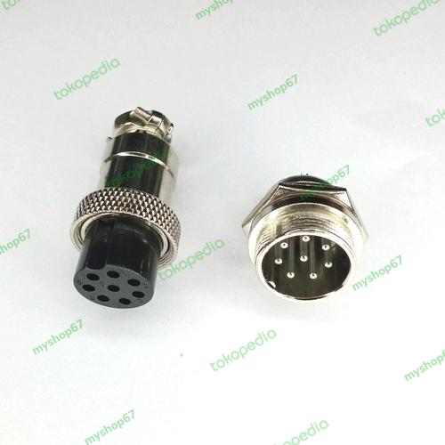 Jual Jack Connector CB 8 pin set / Socket CB GX20 2 pin - Jakarta Pusat - Myshop67 | Tokopedia