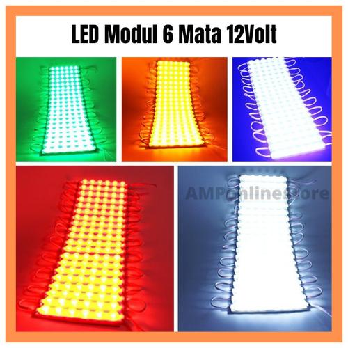 Jual Lampu LED Modul 6 Mata 12Volt Warna - Hijau - Kota Makassar - AMP ONLINE STORE | Tokopedia