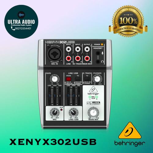 Jual Behringer XENYX 302USB / 302 USB Mixer Audio ORIGINAL - Jakarta ...