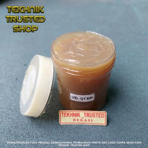 Jual Gemuk grease kemasan 100 gram Stempet brown pelumas gell PERTAMINA ...
