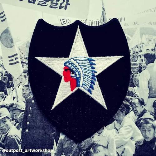 Jual Emblem 2nd Infantry Division US Army Indian Patch - Kab. Bantul ...