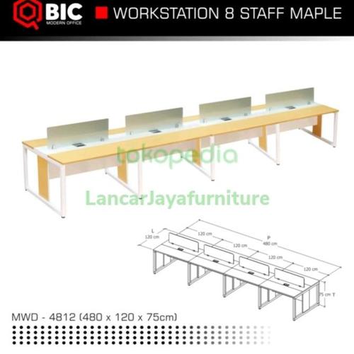 Jual Meja Kerja Kantor Partisi 8 Staff Chaliamart5 - Jakarta Selatan ...