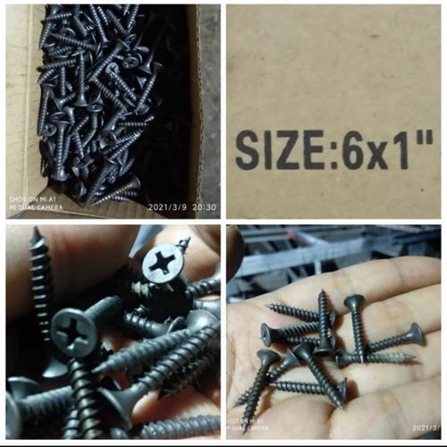 Jual sekrup gypsum,6x1,mur baud paku sekrup ulir,isi 500 - Jakarta ...