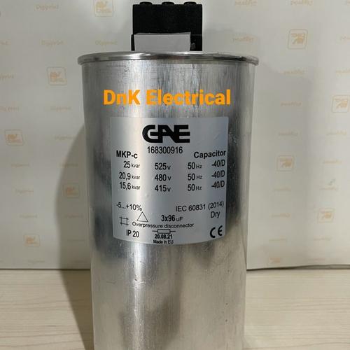 Jual Capacitor/Kapasitor/Capasitor GAE 3Phase MKP-c Eco//MKPC 25Kvar 525V - Jakarta Barat - DnK ...