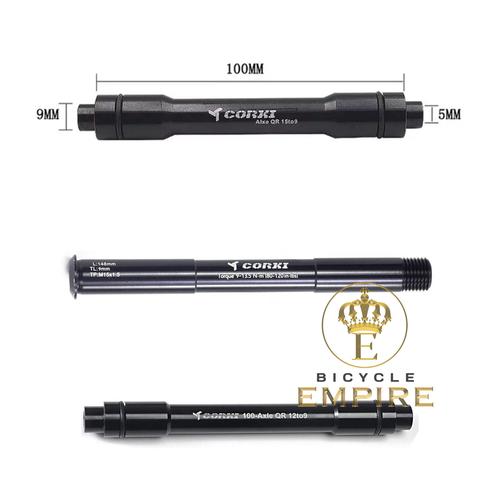 Jual Adaptor Thru Axle Corki TA to QR As TA Hub Freehub Bicycle Empire ...