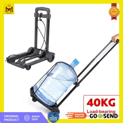 Jual Troli Galon Koper Lipat Trolley Barang Belanja Portable Beban 40KG ...