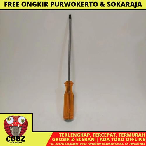Jual 8 INCH / CAMEL Obeng Screwdriver One Way Plus Per Pcs - Kab ...