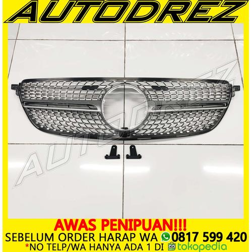 Jual Grill Grille Mercy Mercedes ML GLE W166 Facelift AMG Diamond ...