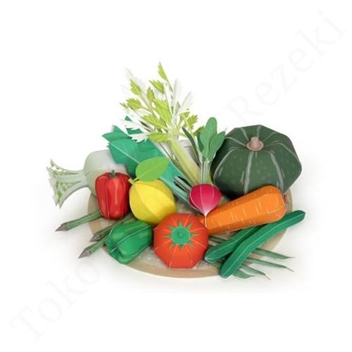 Jual Sayur Papercraft Vegetable Miniature Paper Craft Diorama Buah ...