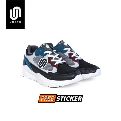 Promo Unerd 219 Crimsone Blue | Sepatu Sneakers Casual Pria - 41 - Kab ...