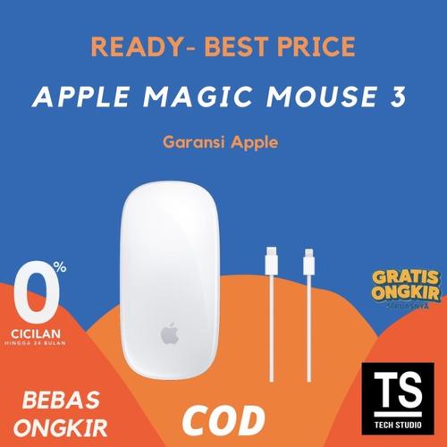 Jual Apple Magic Mouse 3 Space Grey Black White Garansi Resmi 1 Tahun - Magic Mouse 3, White ...