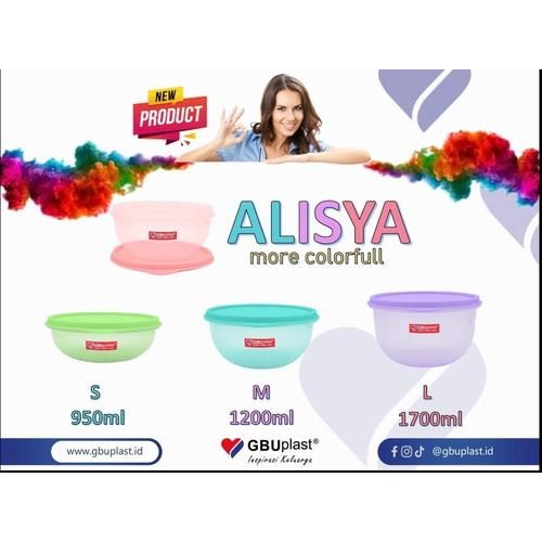 Jual [WARNA RANDOM / CHAT] kotak toples makan sealware ALISYA GBU 3 ukuran - M (1200 ml ...
