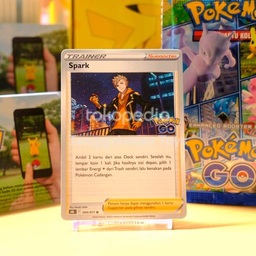 Jual Spark Pokemon GO S10b 069/071 Supporter - Kartu TCG Pokemon Indonesia - Kota Depok ...