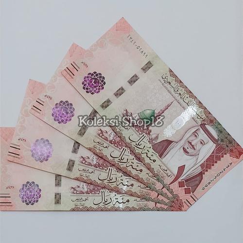 Jual Koleksi Saudi Arabia Riyal Pecahan 100 Riyal - Lipatan - Kota ...