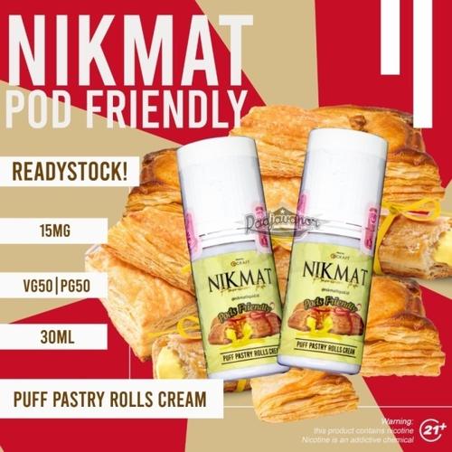 Jual Liquid Nikmat PODS FRIENDLY Puff Pastry Rolls Cream 30ml 15mg ...