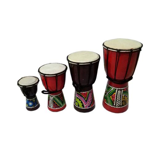 Promo jimbe gendang djembe mainan anak 15cm 20cm 25cm 30cm - tinggi ...