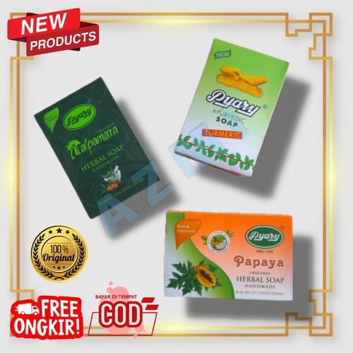 Jual PROMO SABUN PYARY NALPAMARA, PAPAYA, TURMERIC - ORIGINAL SAUDI ...