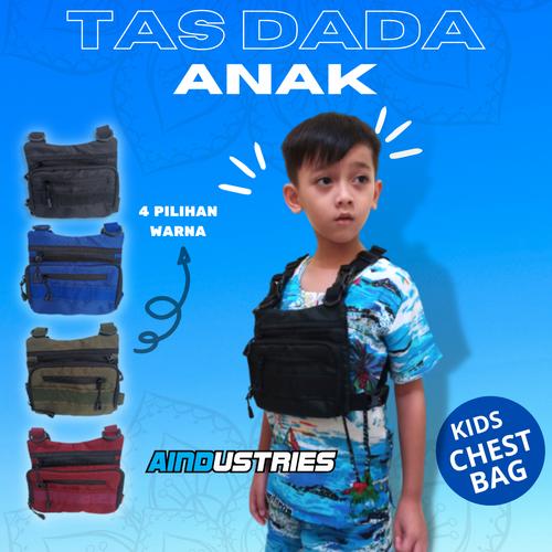 Jual Tas Dada Army Tactical Anak Chest Rig Bag Tas Rompi Dada Anak-anak ...