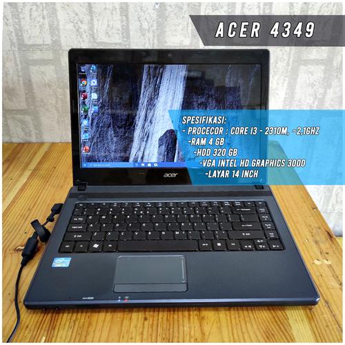 Jual Laptop Acer 4349 i3-2310M Ram 4/320Gb VGA intel HD Graphics 3000 ...