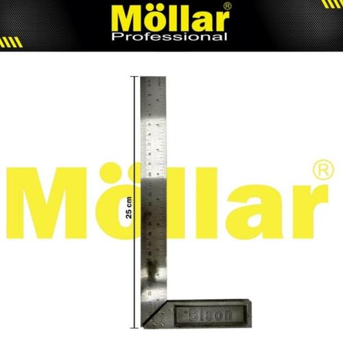 Jual Bison Siku Tukang 25 cm Penggaris Meteran Pasekon 10 inch - Kota ...