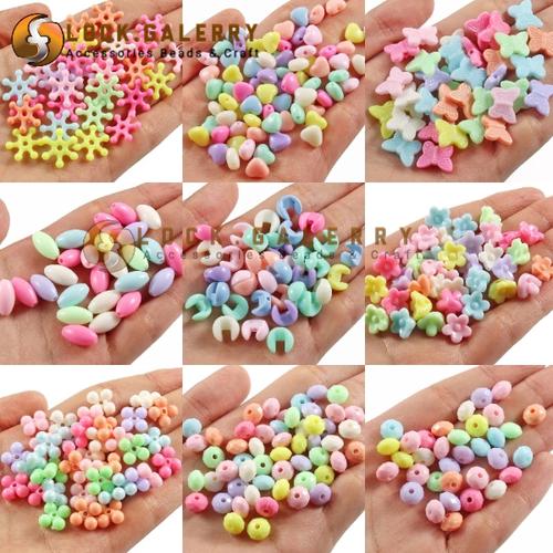 Jual Manik Manik Mote Bunga Mote Bulat Pastel Bahan Kerajinan Meronce ...