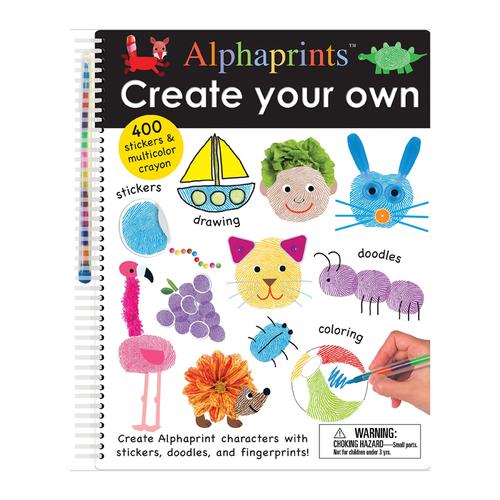 Jual Priddy Books Alphaprints Create Your Own With 400 Sticker ...