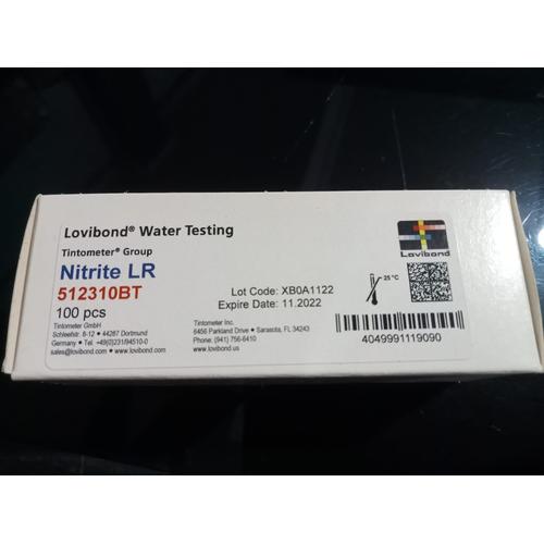 Jual 512310BT Lovibond Water Testing Nitrite LR (pack of 100) 100 pcs ...