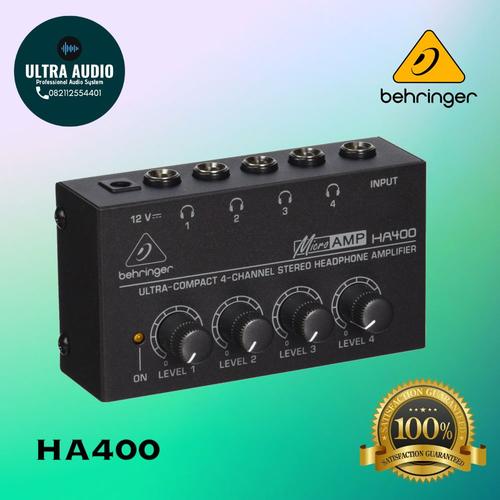 Jual Behringer HA400 / HA 400 / HA-400 Headphone Amplifier ORIGINAL ...