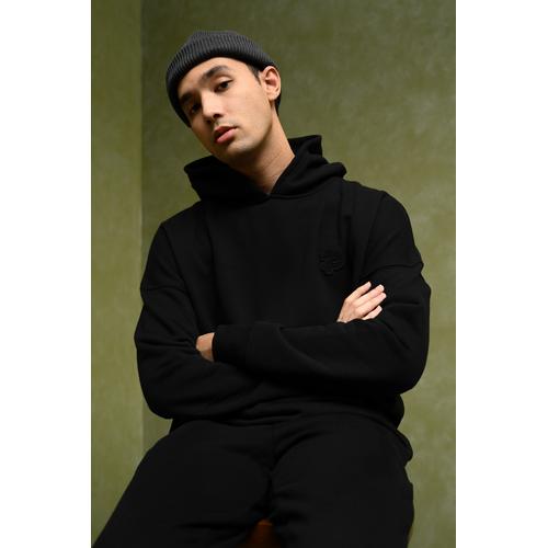 Jual HOODIE PREPP STUDIO PREPP OVERSIZED HOODIE SIGNATURE PATCH BLACK ...