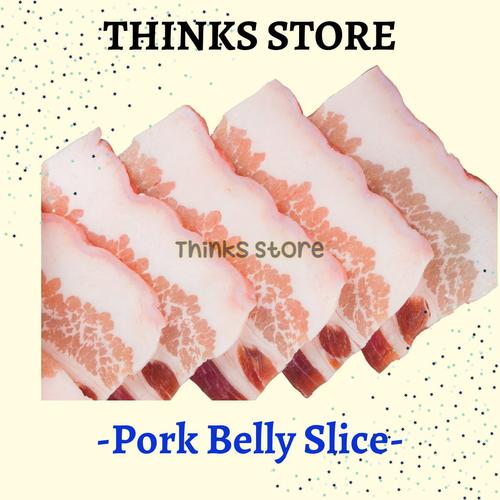 Jual SAMCAN BABI SLICE TANPA KULIT-SAMGEYOPSAL-PORK BELLY SLICE-BABI ...