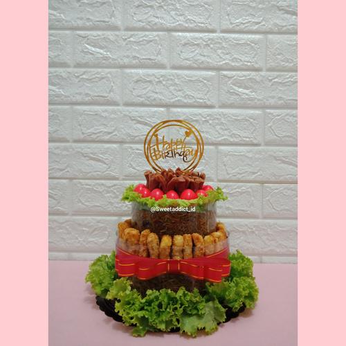 Promo noodle cake / kue mie / mi ulang tahun / mie cake / indomie cake ...