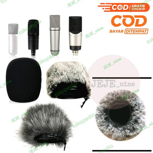 Jual Bulu universal dan Busa cover mic condenser deadcat furry ...