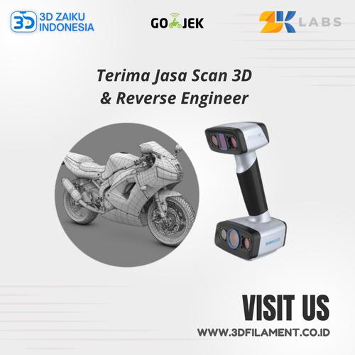 Jual Jasa 3D Scan dengan Reverse dan 3D Modelling Figure dengan Einscan ...
