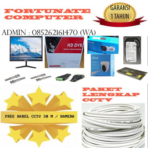 Jual PAKET LENGKAP CCTV + MONITOR "FREE KABEL CCTV RG59 & GARANSI 1 ...