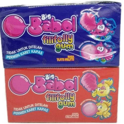 Jual Big Babol Filifolly Fili Folly Gum Permen Karet kapas Kembang Gula ...