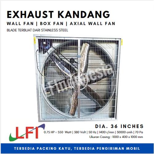 Jual Box Fan 36 Inch / Blower Kandang 36", 380V - Jakarta Barat ...