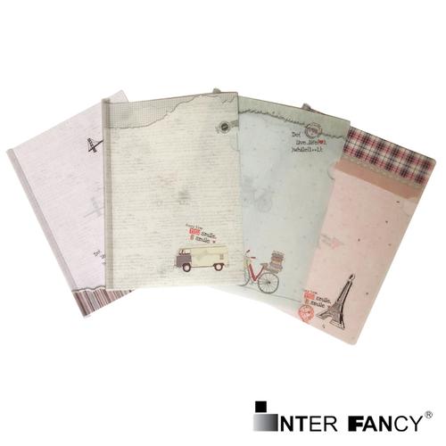 Jual Map Plastik Clip File Fancy Transparent Cute A4 - Tower - Kota ...