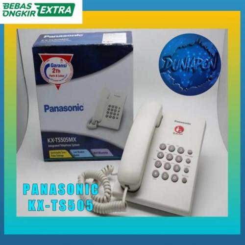 Jual Telepon Panasonic / Telepon Rumah / Telepon Kantor - KX-TS505 ...