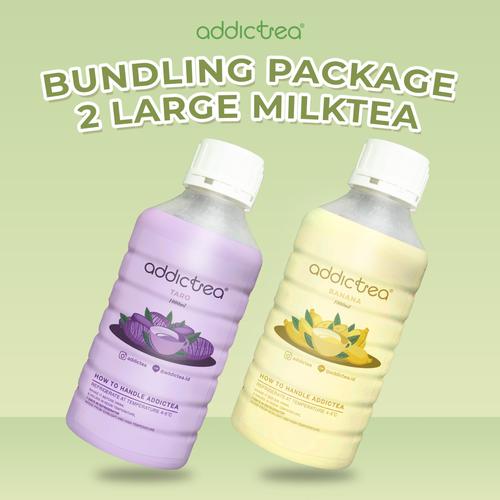 Jual Addictea Bundling Milktea Large 1 Liter - Kota Bandung - Addictea ...