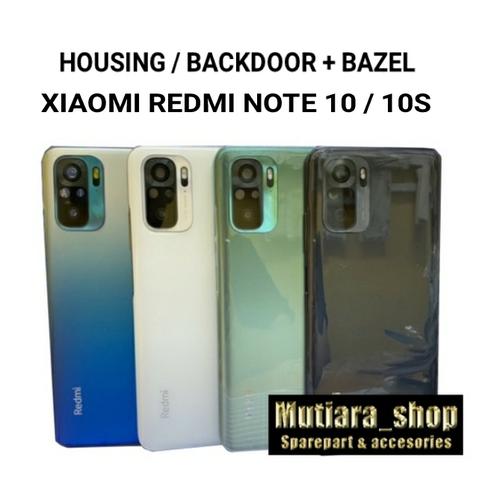 Jual HOUSING / CASING / BACKDOOR + BAZEL XIAOMI REDMI NOTE 10 / NOTE ...