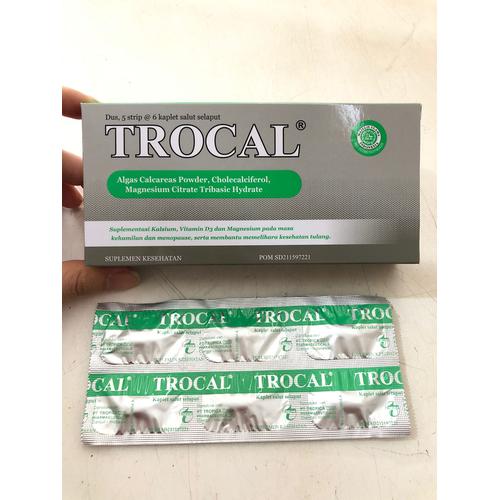 Jual Trocal Vitamin D Kalsium Vitamin Tulang Vitamin Ibu Hamil ...