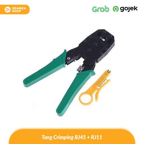 Jual Tang Crimping RJ45 RJ11 LAN Press Tools/ Alat Krimping LAN - Kota ...