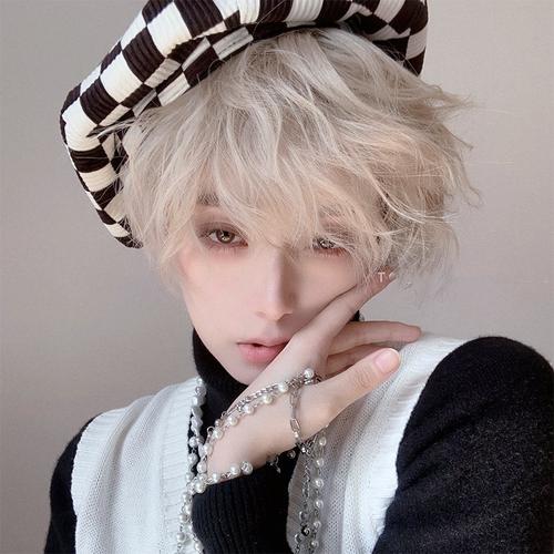 Jual WIG RAMBUT PALSU COWOK PRIA HARAJUKU RSW DAILY KOREAN 10278 10279 ...